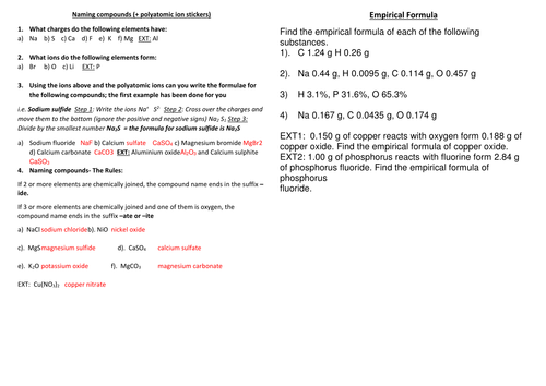 AQA GCSE 9-1 Chemistry Unit 4 Chemical Changes 4.2 Reactions of acids ...