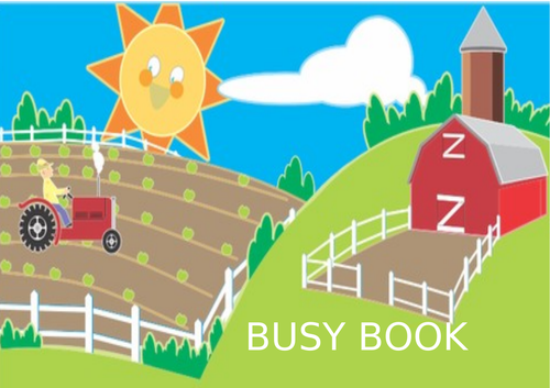 Busy Book- Fun at the Farm | Teaching Resources