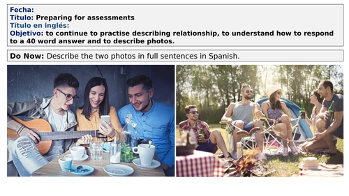 GCSE Spanish, Module 1: Me, my family and friends | Teaching Resources
