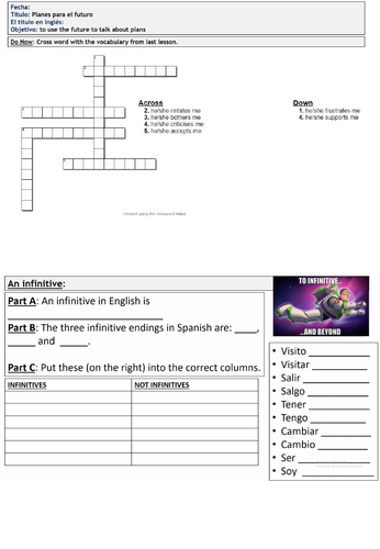 GCSE Spanish, Module 1: Me, my family and friends | Teaching Resources