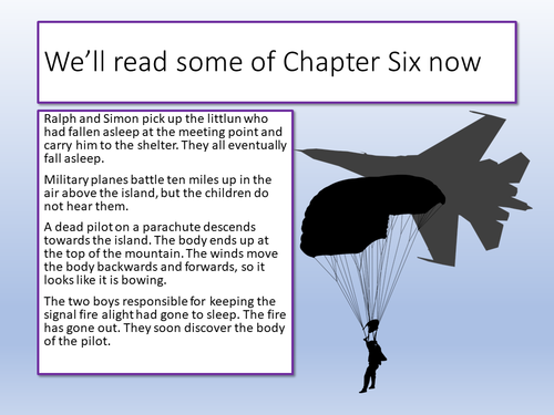 Lord of the Flies Chapter 6 | Teaching Resources