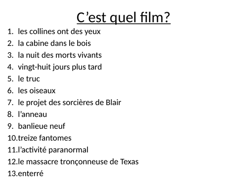 Mostly French Halloween bundle | Teaching Resources