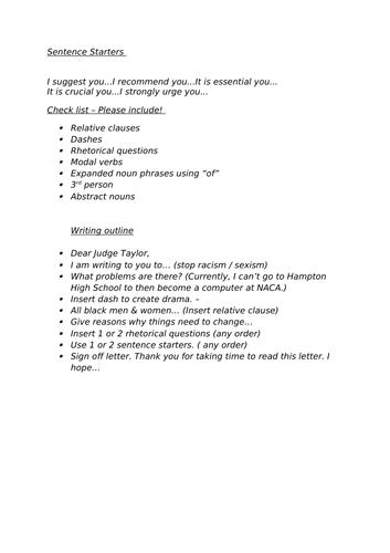 Detailed Year 5 English Planning - Hidden Figures - Lesson 1 to 19 ...