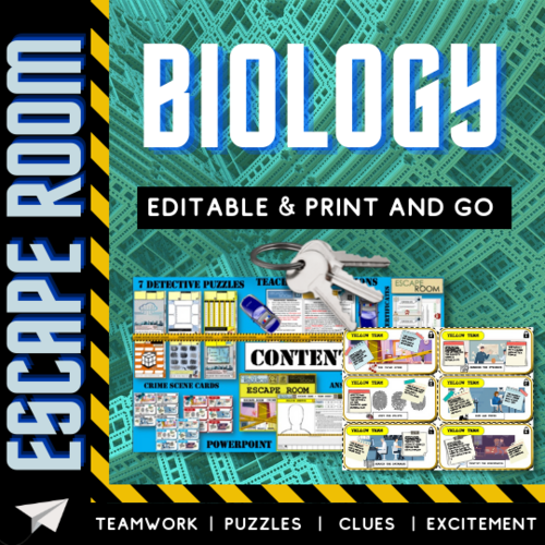 Biology Escape Room | Teaching Resources Biology Escape Room | Teaching Resources