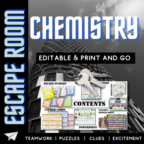 Chemistry Escape Room | Teaching Resources