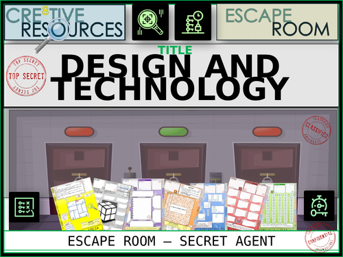 D&T Escape Room | Teaching Resources