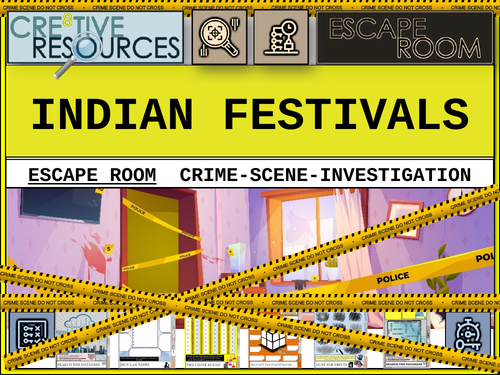 Indian Festivals Diwali Escape Room | Teaching Resources