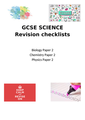 AQA GCSE Science (9-1) Checklists and Key Words | Teaching Resources AQA GCSE Science (9-1) Checklists and Key Words | Teaching Resources