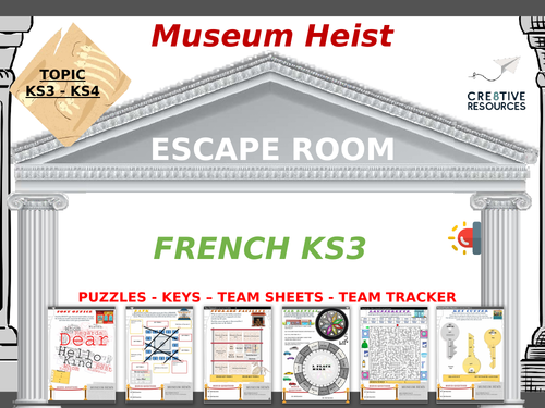 French KS3 MFL Escape Room | Teaching Resources