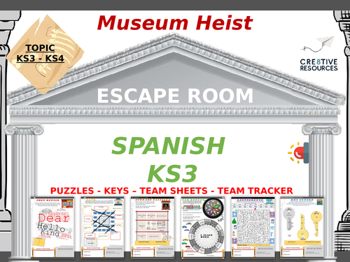 Spanish KS3 MFL Escape Room | Teaching Resources