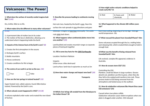 Earth: The Power of the Planet | Teaching Resources