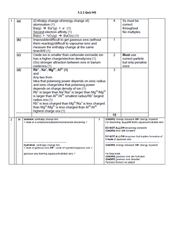 Energy Assessments | Teaching Resources