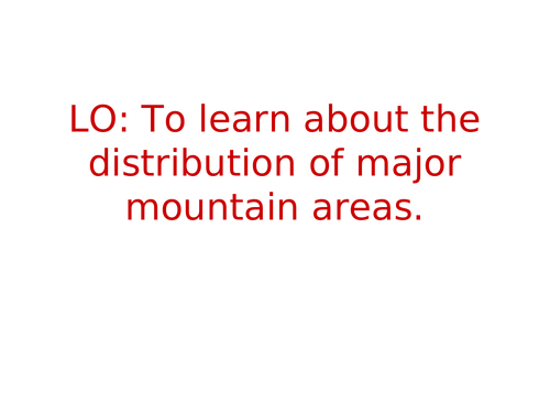 Geography Lesson KS2 Mountains Avalanches Planning and worksheets ...