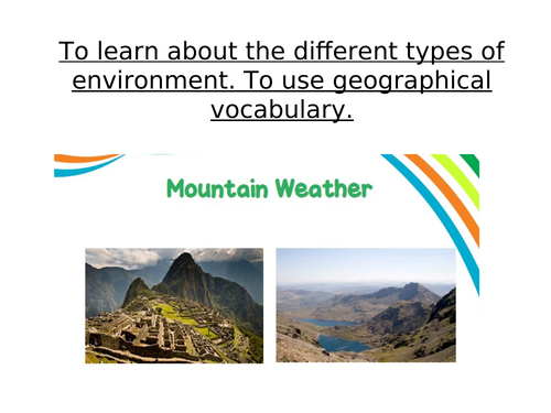 Geography Lesson KS2 Mountains Avalanches Planning and worksheets ...