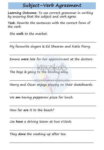 Functional Skills English - Entry Level 3 - Writing - Grammar - Subject ...