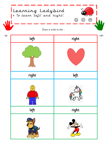 Early Years - Directions | Teaching Resources