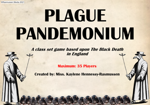 The Black Death Card Game | Teaching Resources