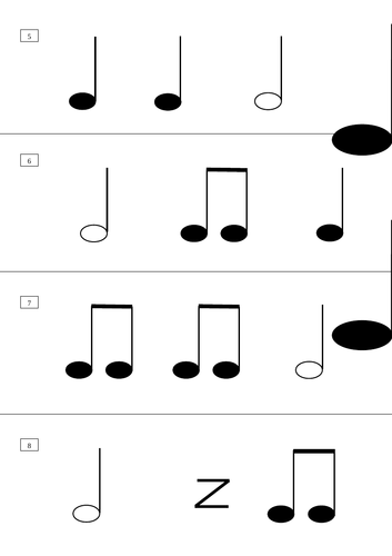 Kodaly Rhythm Cards | Teaching Resources