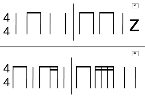 Kodaly Rhythm Cards | Teaching Resources