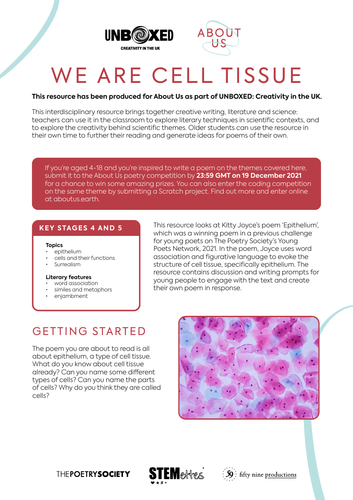 We are Cell Tissue | Teaching Resources