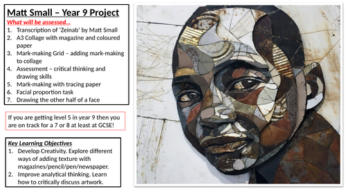 KS3 Art and Design (Year 7/8/9) - Artist Project - Matt Small | Teaching Resources