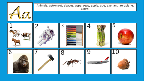 Alphabet Quiz Game KS1 | Teaching Resources
