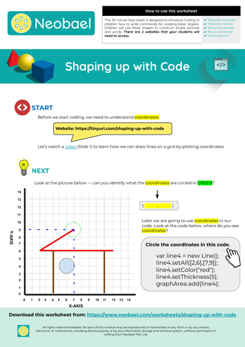 Shaping up with code | Teaching Resources