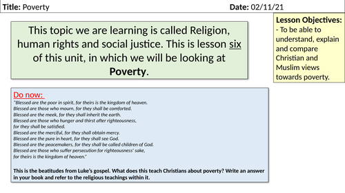 Religion, Human Rights and Social Justice - complete unit of work ...
