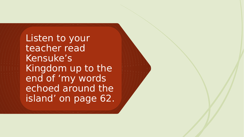 Kensuke's Kingdom guided reading 14 sessions year 4 | Teaching Resources