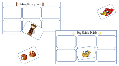5 Nursery Rhyme Sequencing Boards | Teaching Resources
