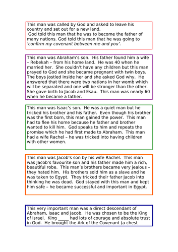 Religion Story of the People of God Lots of Planning Catholic Flavour ...