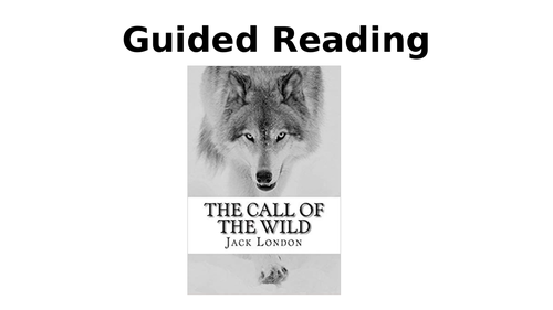 The Call Of The Wild, by Jack London, whole-class reading activities ...