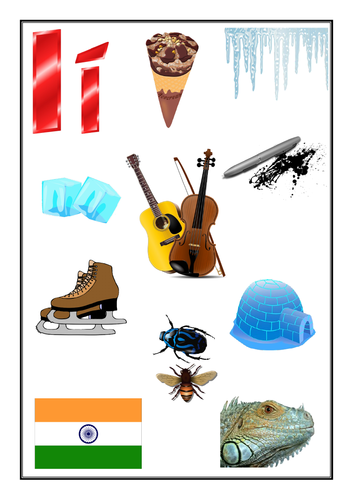 Learning about the Letter Ii EYFS/KS1 | Teaching Resources