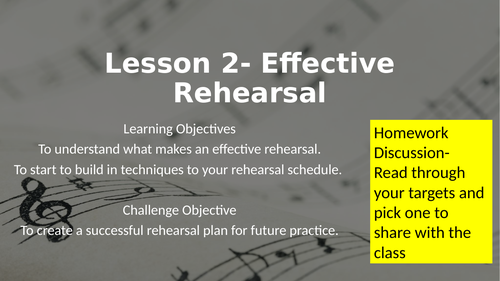 Year 9 Solo Performance Unit | Teaching Resources