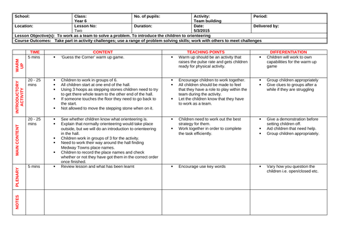 Year 6 Outdoor Adventure Activities & Team Building Planning | Teaching ...