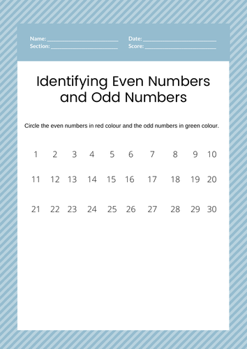 FREE Year One Number Worksheets | Teaching Resources