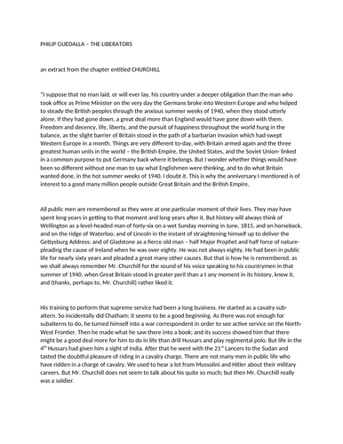 A level History Nazi Germany background reading extract from "The ...