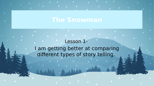 The Snowman Literacy Planning | Teaching Resources