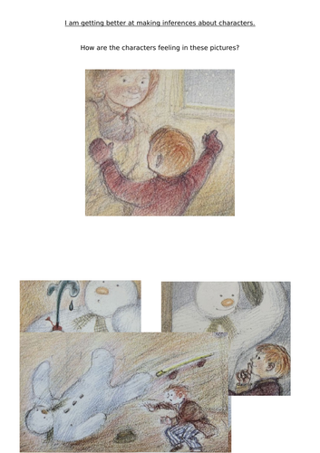 The Snowman Literacy Planning | Teaching Resources