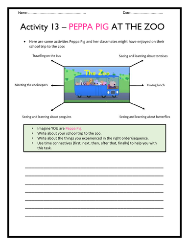 ZOO by Anthony Browne - PowerPoint + 16 Worksheets | Teaching Resources