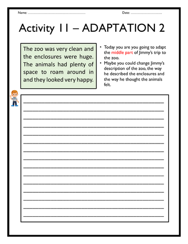 ZOO by Anthony Browne - PowerPoint + 16 Worksheets | Teaching Resources