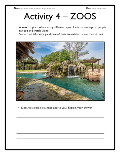 ZOO by Anthony Browne - PowerPoint + 16 Worksheets | Teaching Resources