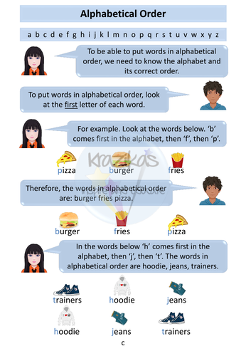 Functional Skills English - Entry Level 3 - Alphabetical Order Workbook ...