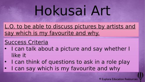Katsushika Hokusai Art Unit – KS2 (6 Outstanding Lessons) | Teaching ...