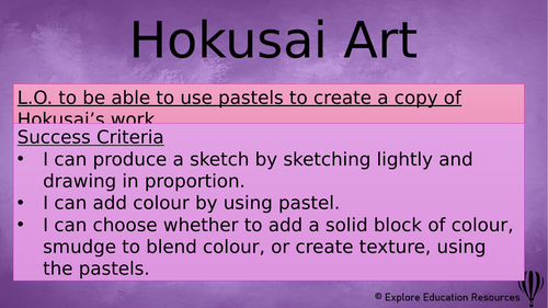 Katsushika Hokusai Art Unit – KS2 (6 Outstanding Lessons) | Teaching ...