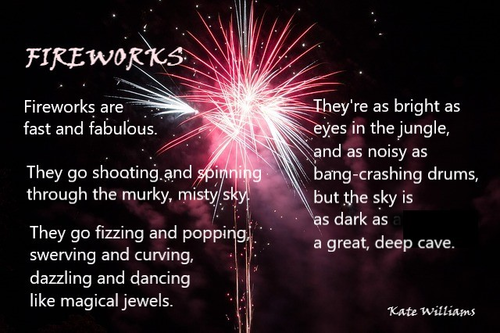 Fireworks Poem | Teaching Resources