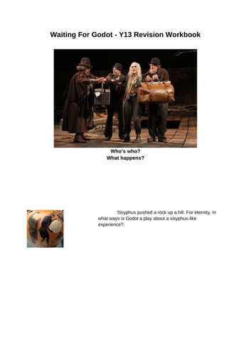 Waiting for Godot Revision Workbook | Teaching Resources