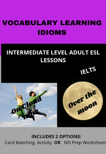 Idioms for Adult ESL Learners | Teaching Resources
