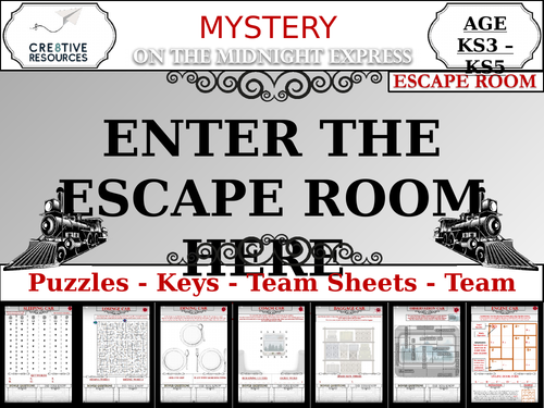 Drama Escape Room | Teaching Resources