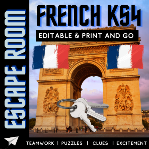 French GCSE Escape Room | Teaching Resources
